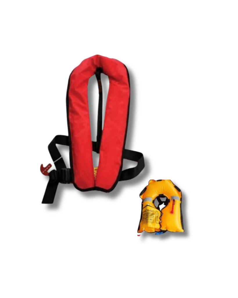 Inflatable life jacket - Dubai - Sab Safety